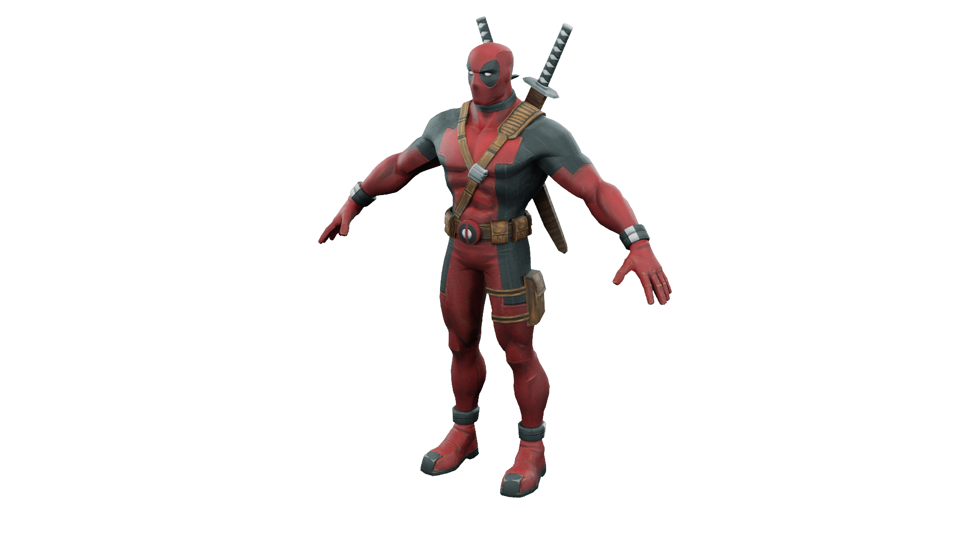 Deadpool 3D Model - TurboSquid 2338204
