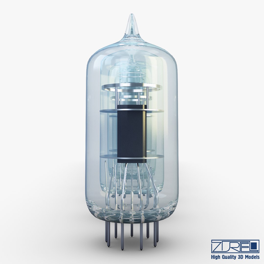 Vacuum Tubes Set 3D - TurboSquid 1281362