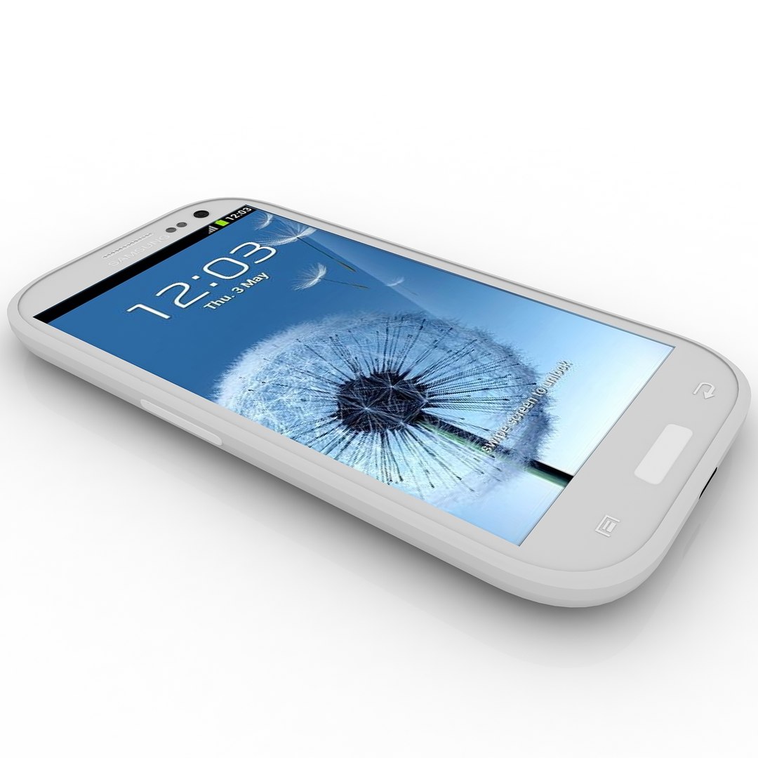 Samsung I9305 Galaxy S 3d Model