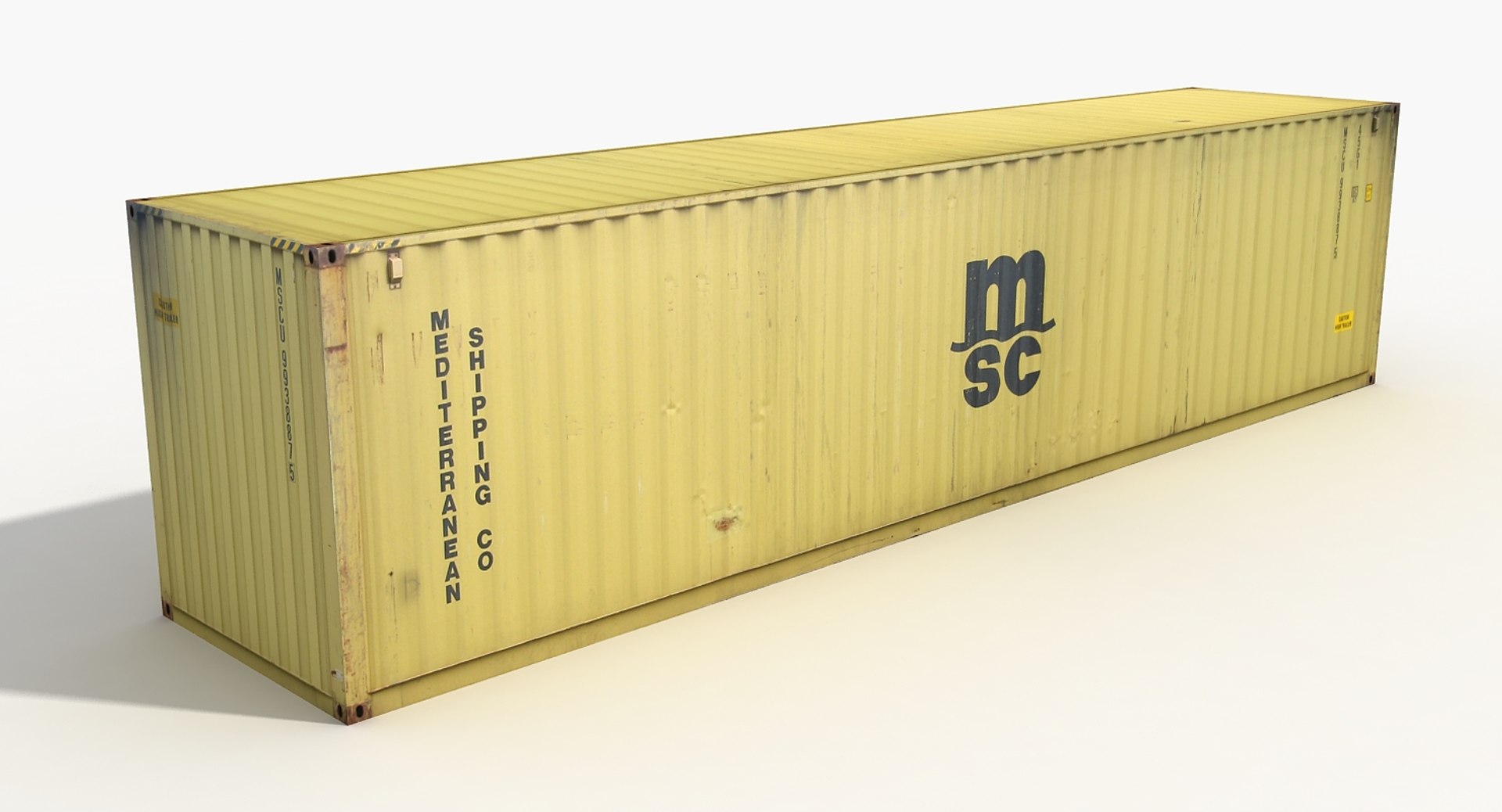 Pack Containers 3d Model