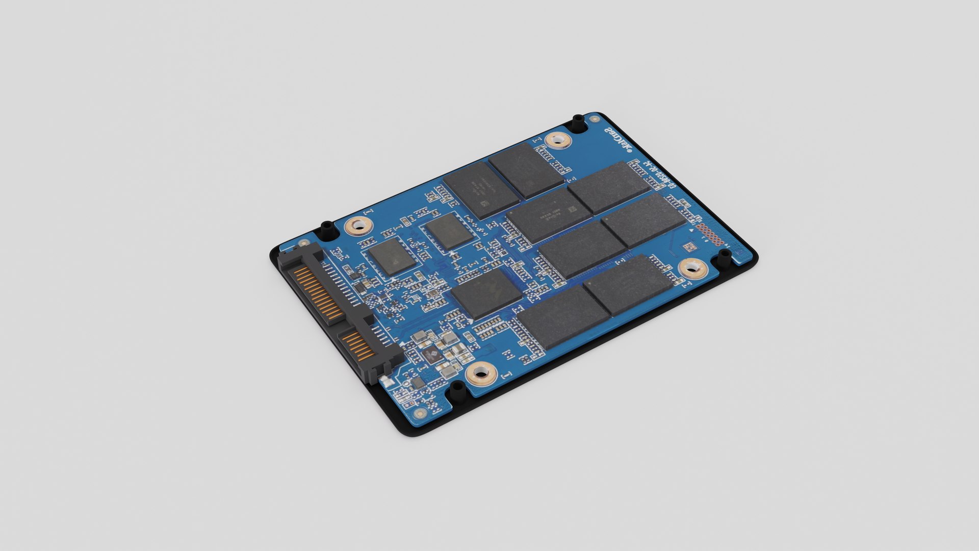 WD Blue 3D SSD NAND 1TB 25 3D Model - TurboSquid 1809923