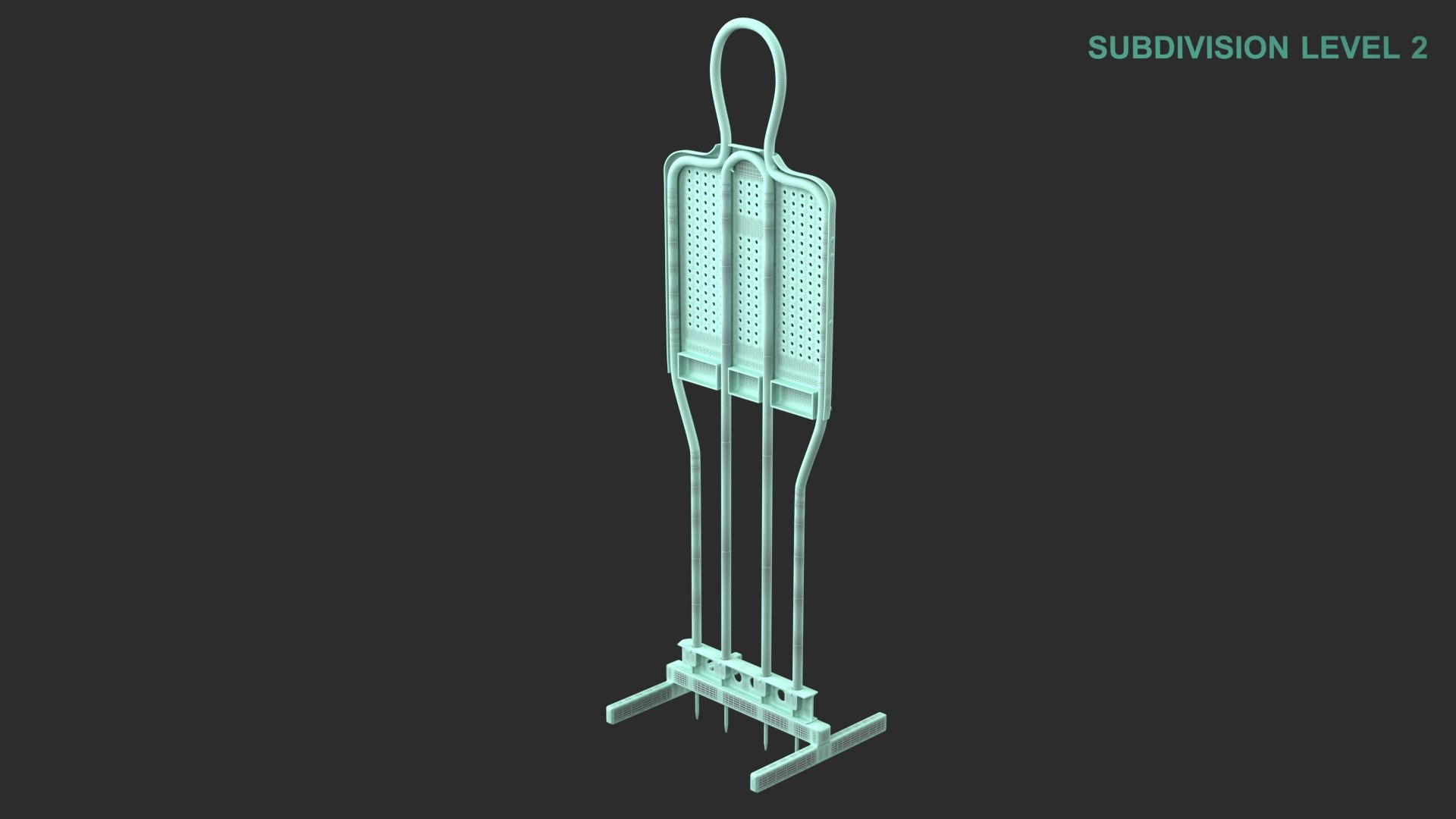 Free Kick Wall Model - TurboSquid 1965394