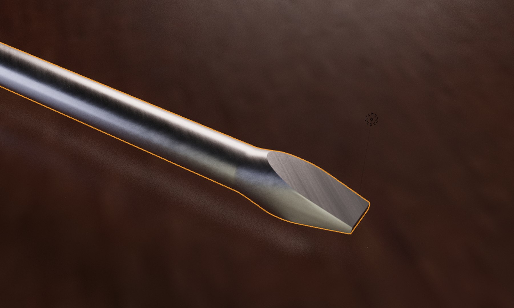 Free 3D Model Simple Fat-blade Screwdriver - TurboSquid 1540724