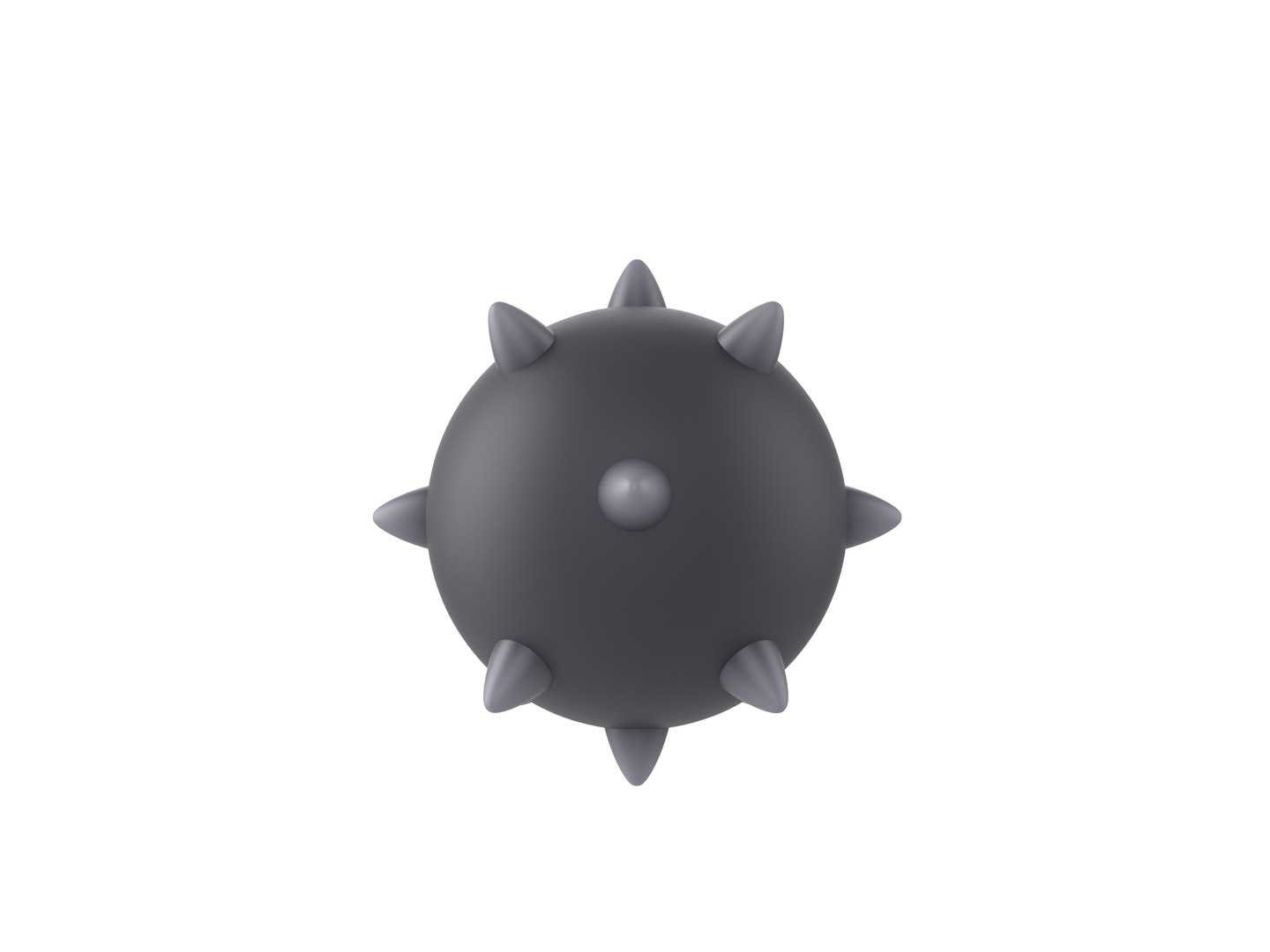 3D Character244 Spike Ball Model - TurboSquid 2063547