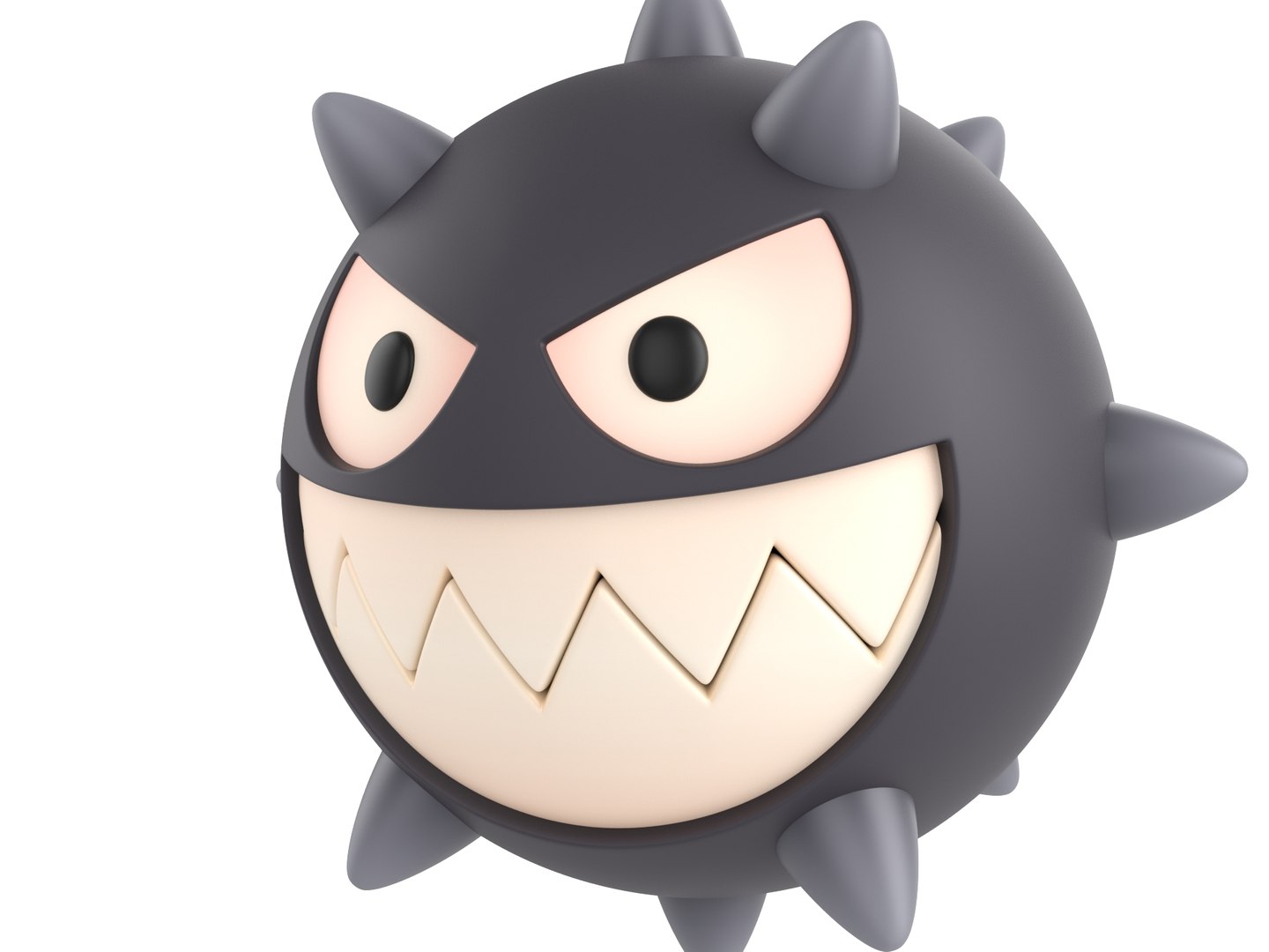 3D Character244 Spike Ball Model - TurboSquid 2063547