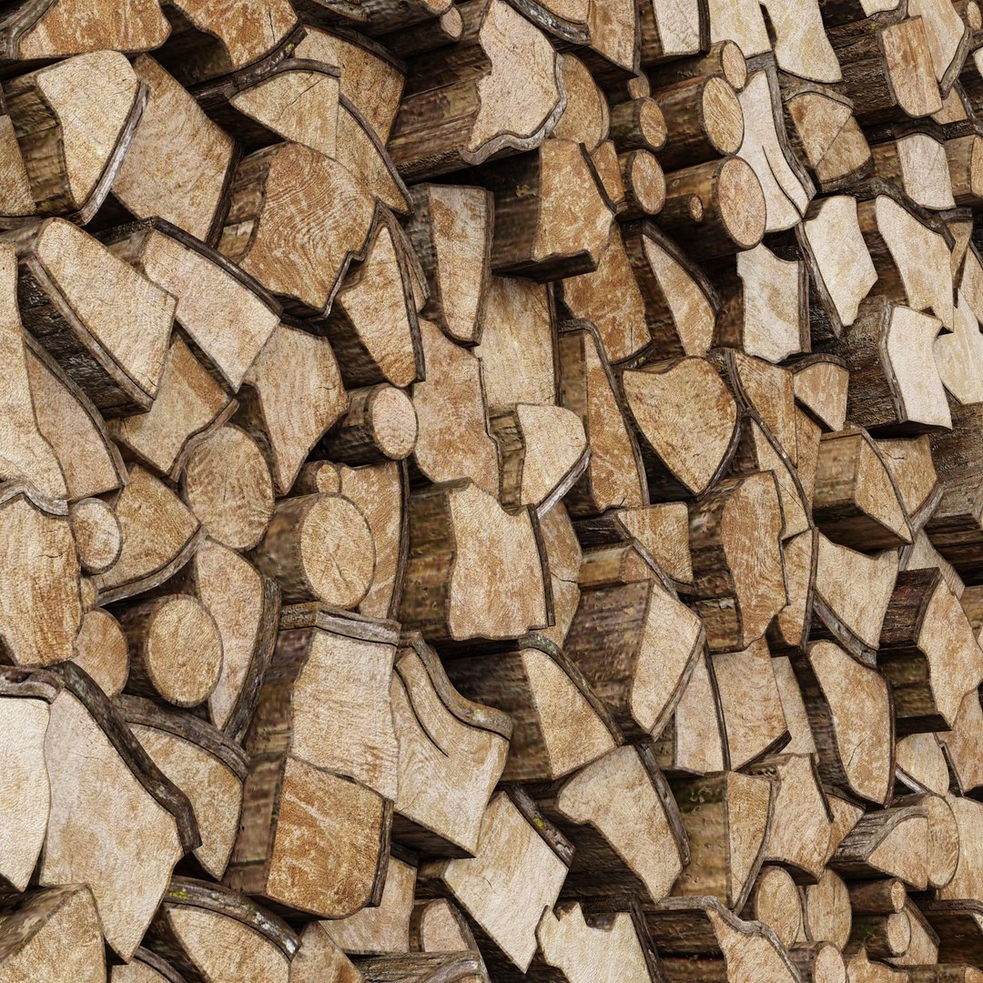 Firewood Decor N4 3D Model - TurboSquid 1918902