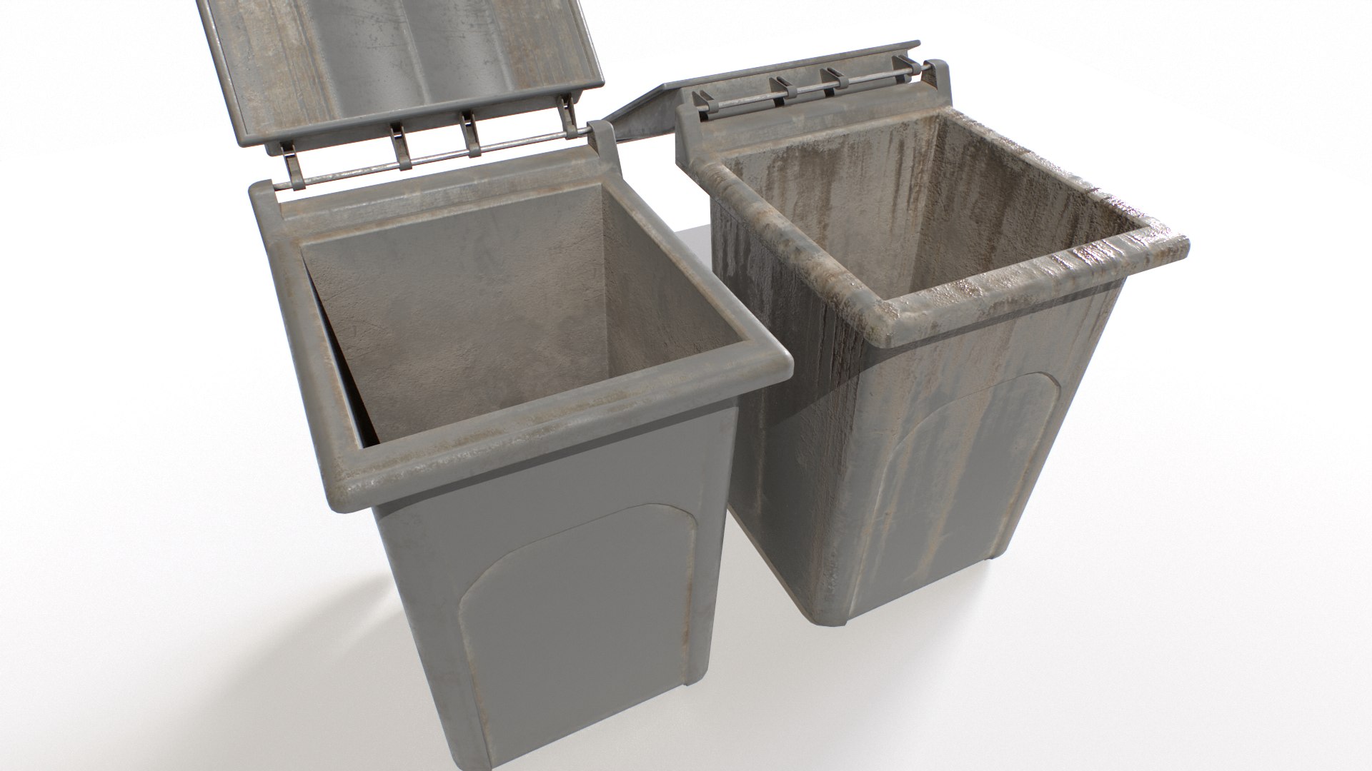 Trash Bin 4 Model - TurboSquid 1975822