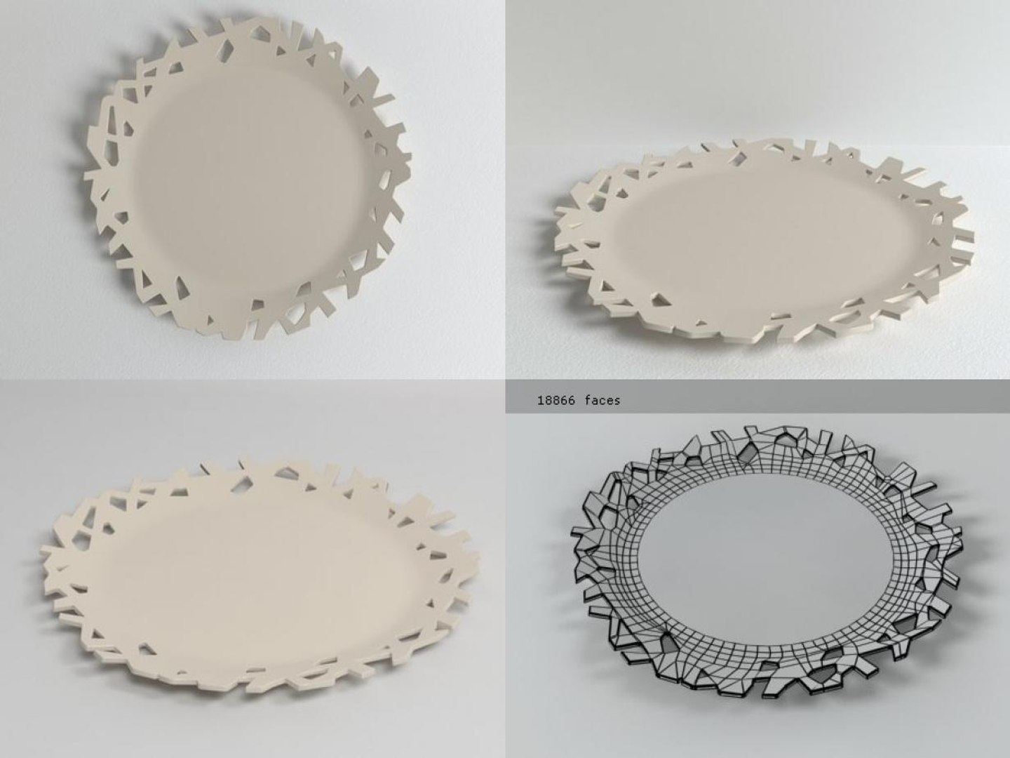 Free Cutaway Plate 3D Model - TurboSquid 1183335