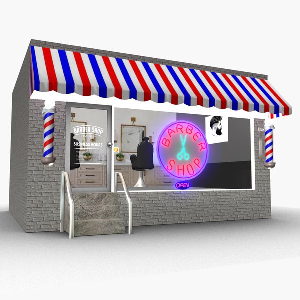 Barber Shop 3D Models for Download | TurboSquid
