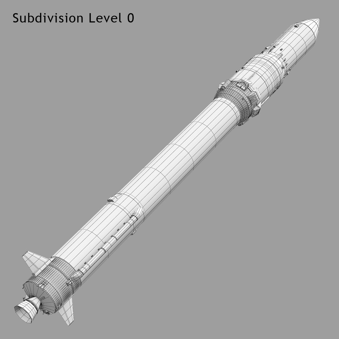 3d Model Angara Angara-1 2pp 2