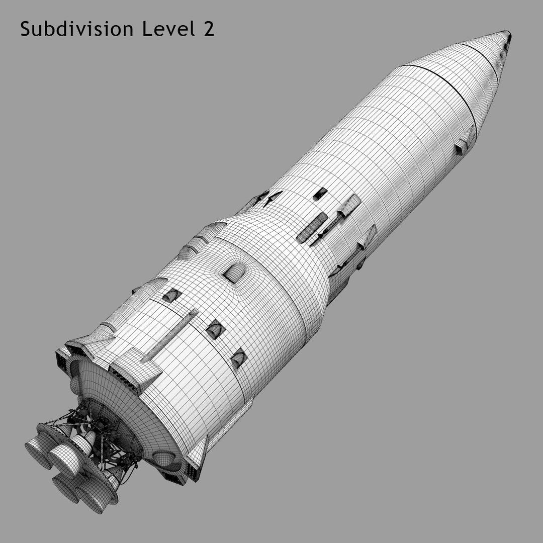 3d Model Angara Angara-1 2pp 2