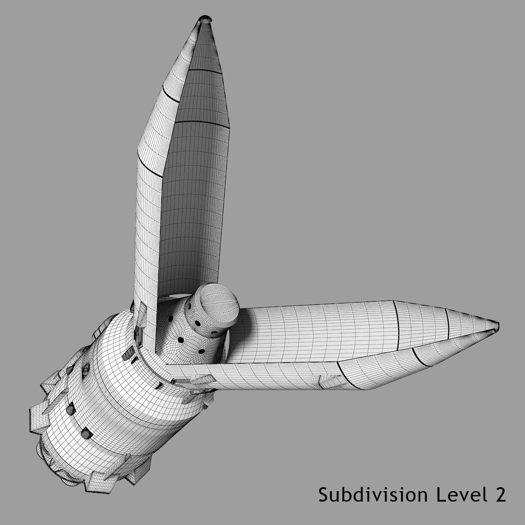 3d Model Angara Angara-1 2pp 2