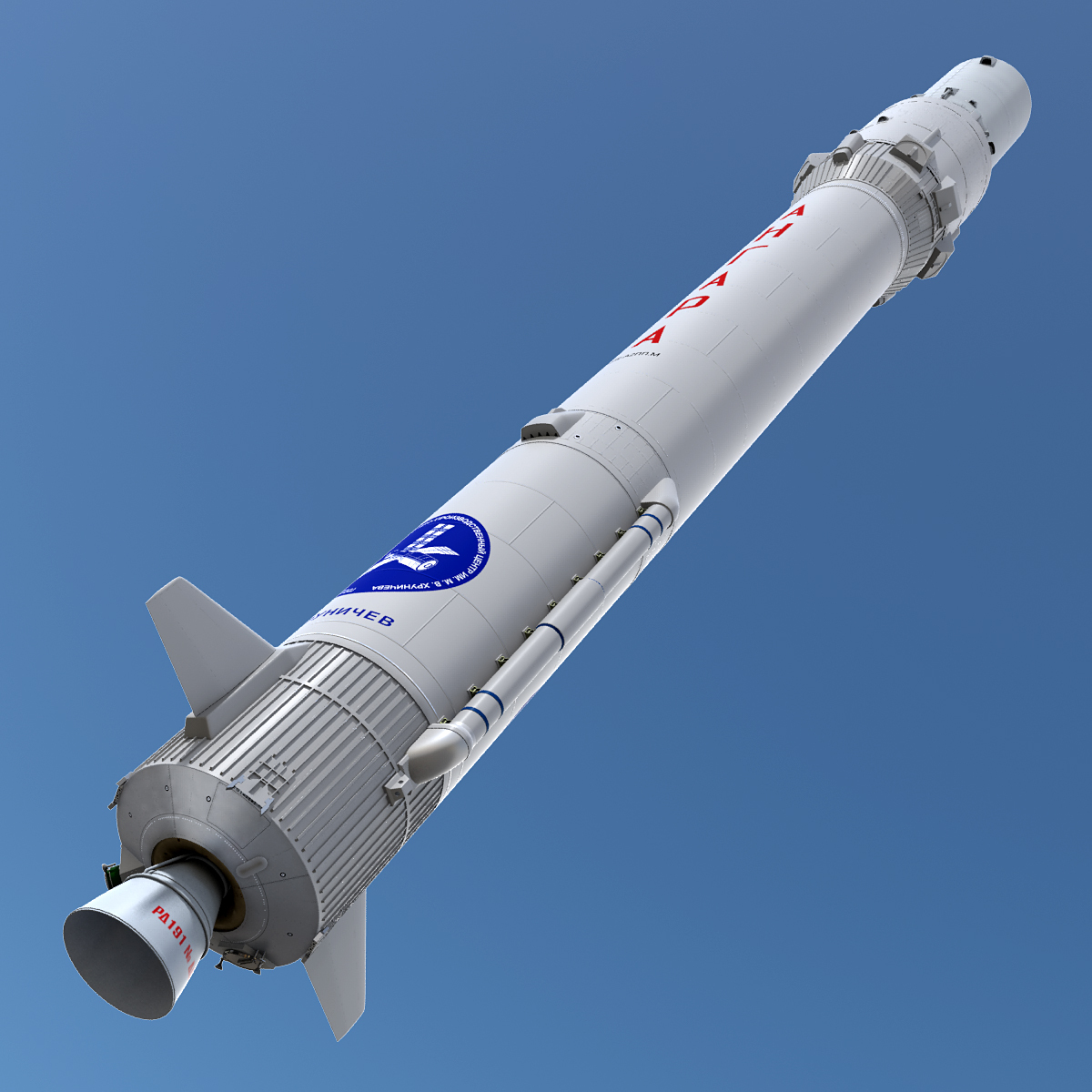 3d model angara angara-1 2pp 2