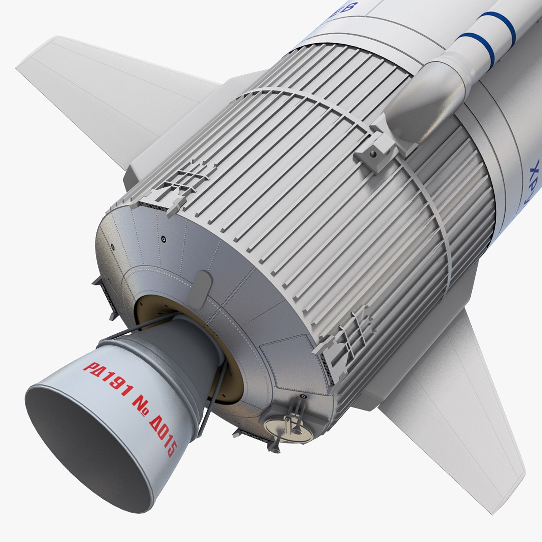 3d model angara angara-1 2pp 2