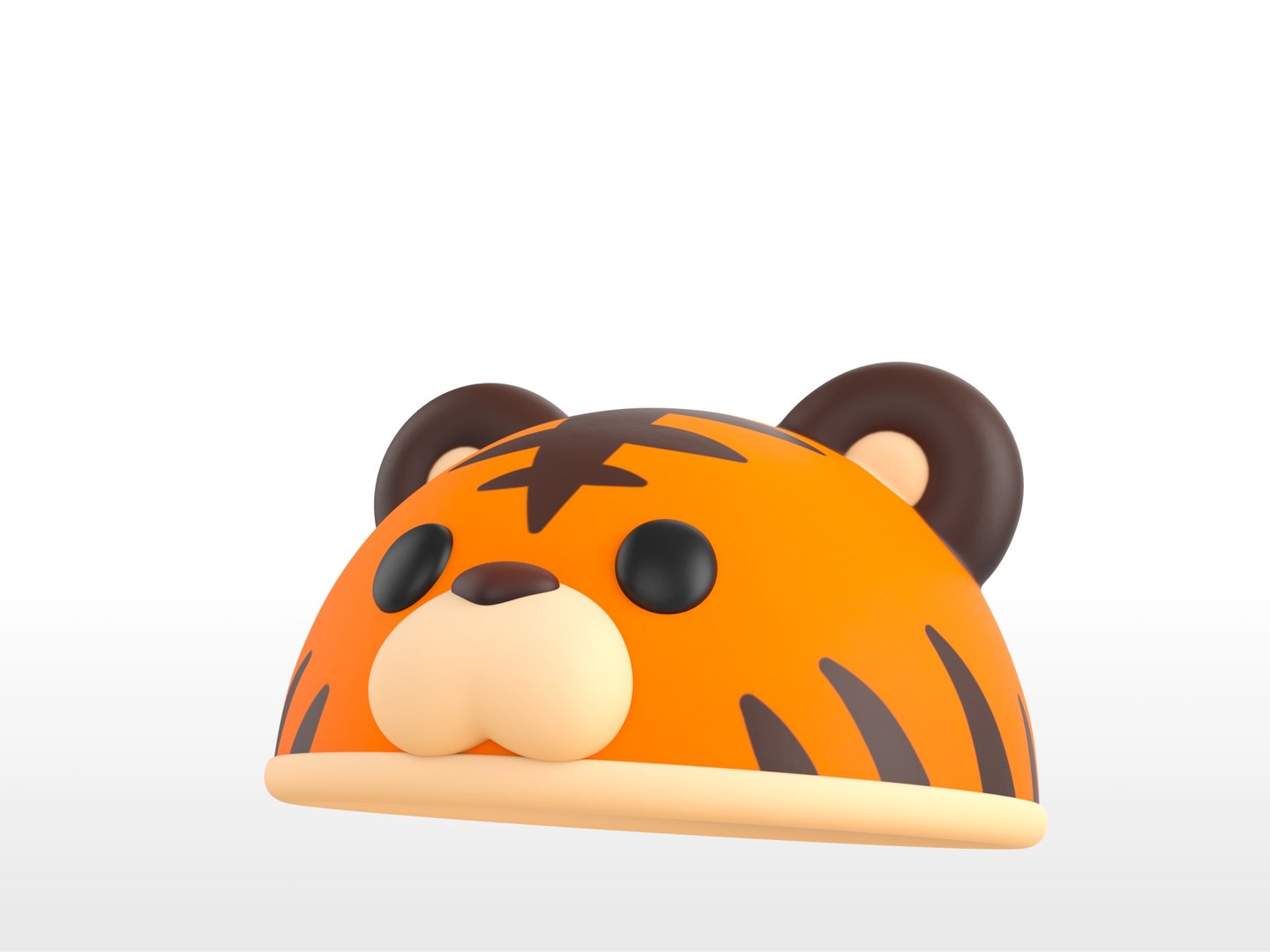 Hat022 Tiger Hat 3D Model - TurboSquid 2025840
