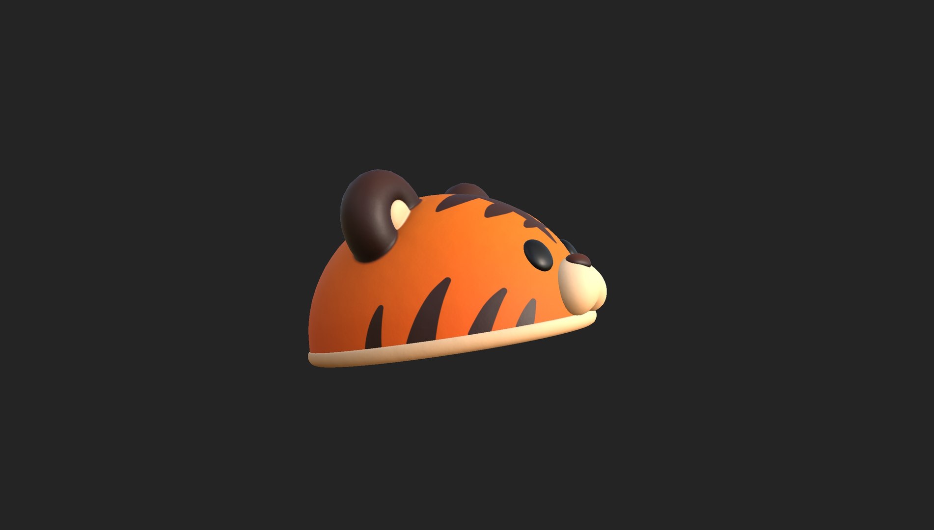 Hat022 Tiger Hat 3D Model - TurboSquid 2025840
