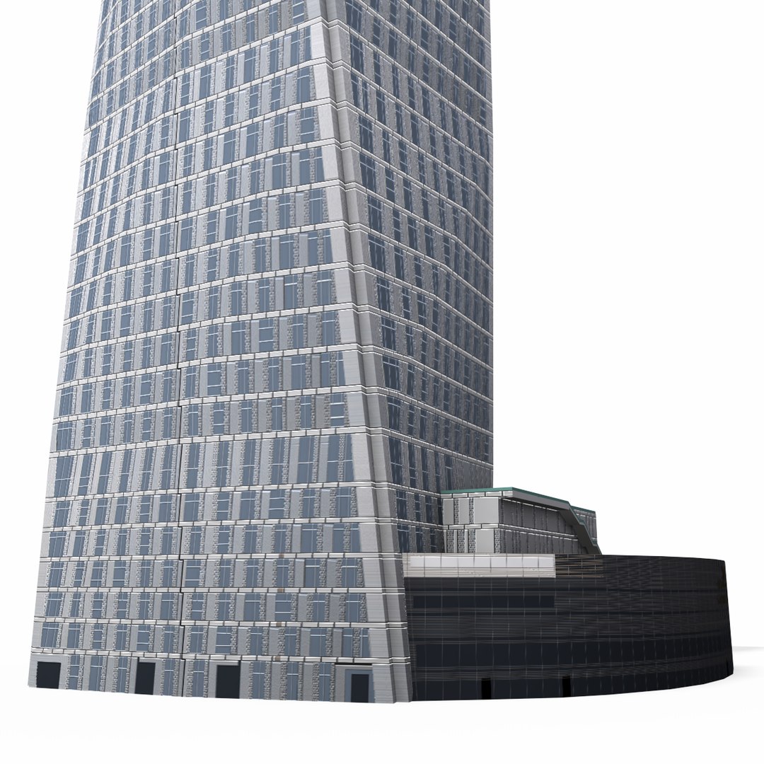 Cayan Tower 3d Model
