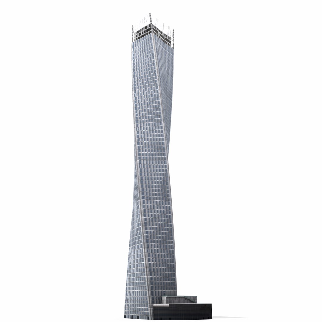 Cayan Tower 3d Model