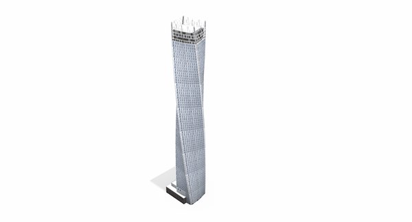 cayan tower 3d model
