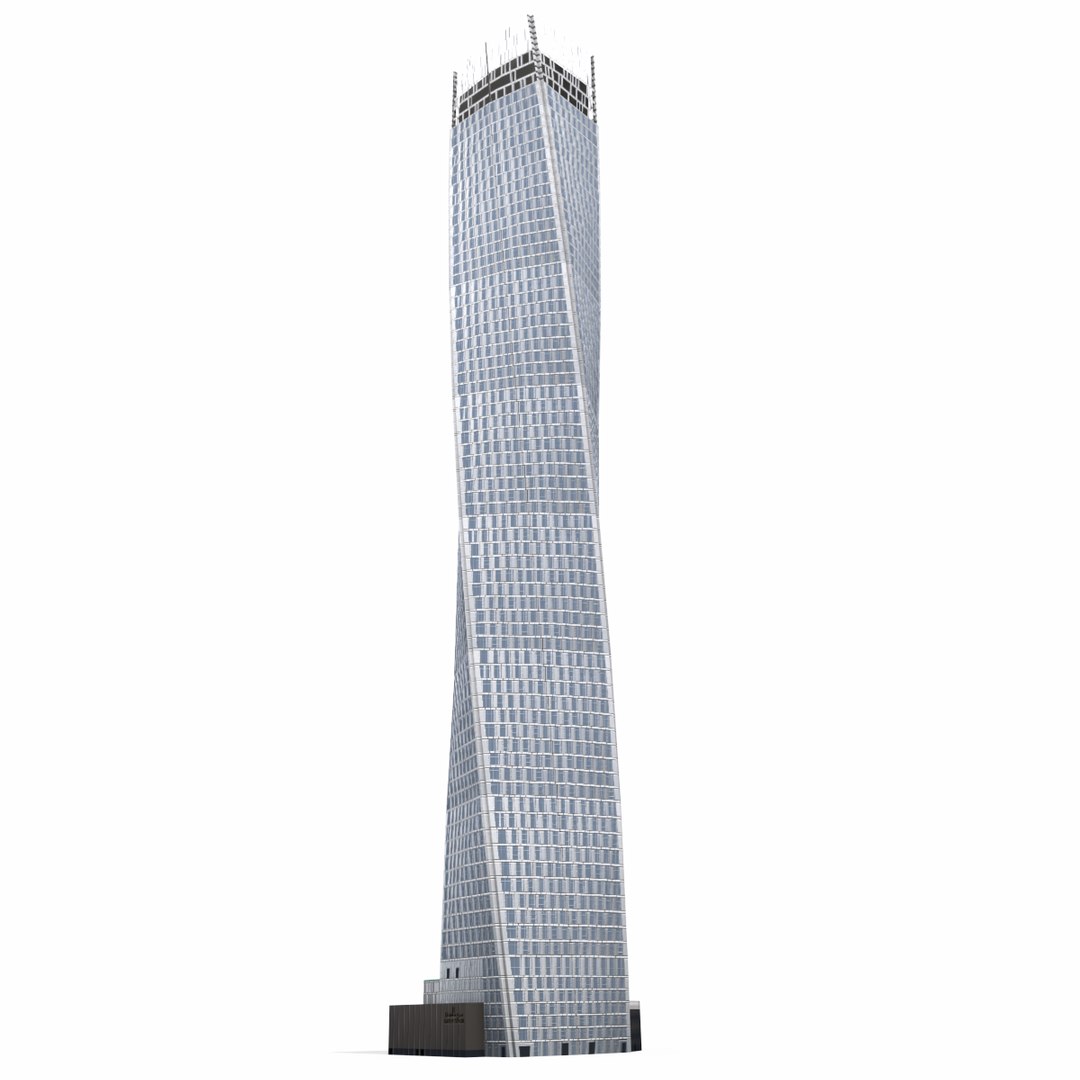 Cayan Tower 3d Model
