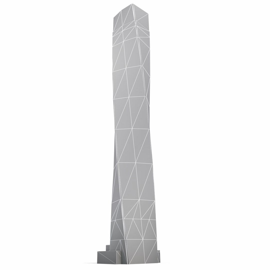 Cayan Tower 3d Model