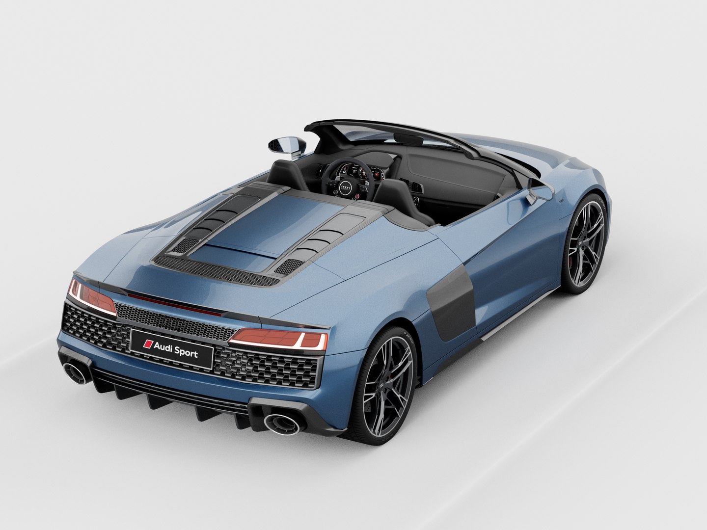 3D model audi r8 2020 s interior - TurboSquid 1447972