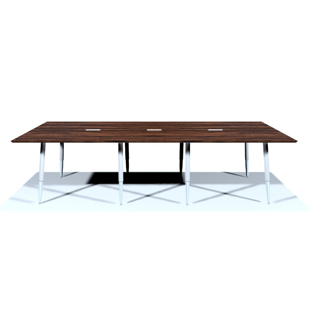 Meeting Table 3D Model - TurboSquid 1538441