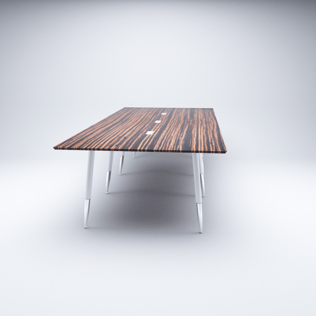 Meeting Table 3D Model - TurboSquid 1538441