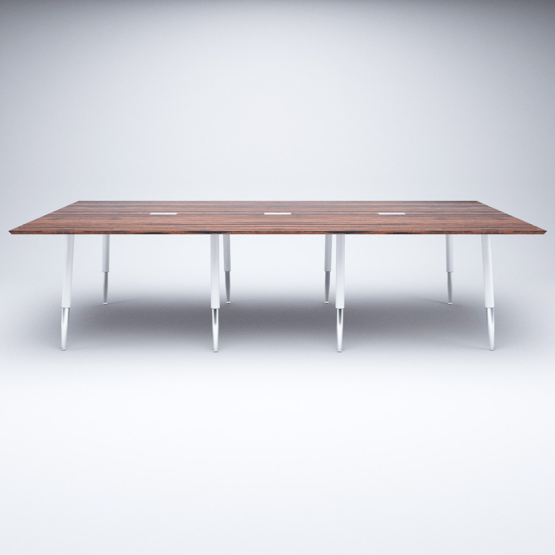 Meeting Table 3D Model - TurboSquid 1538441