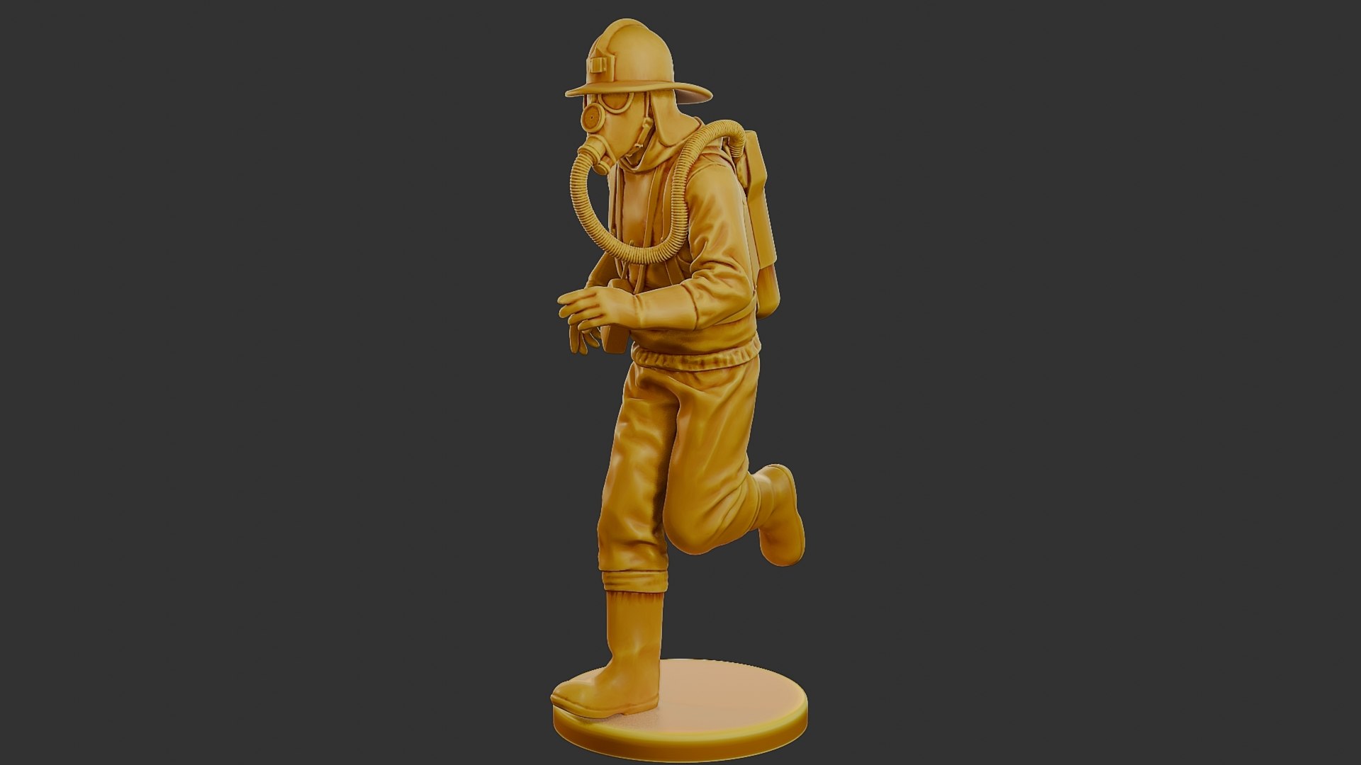 3D Czechoslovakian Firefighter 90s 003 - TurboSquid 2377087