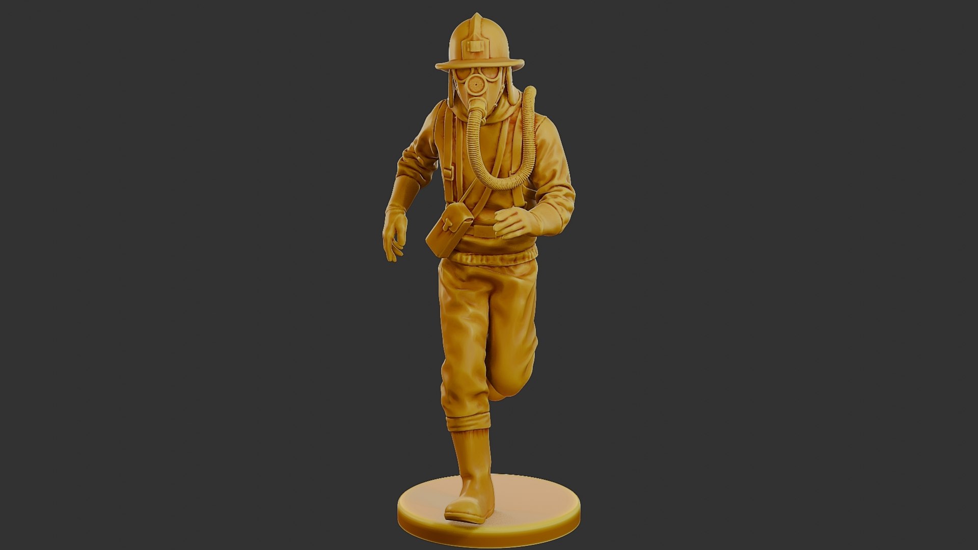 Czechoslovakian Firefighter 90s Pack 1 3D Model - TurboSquid 2377103