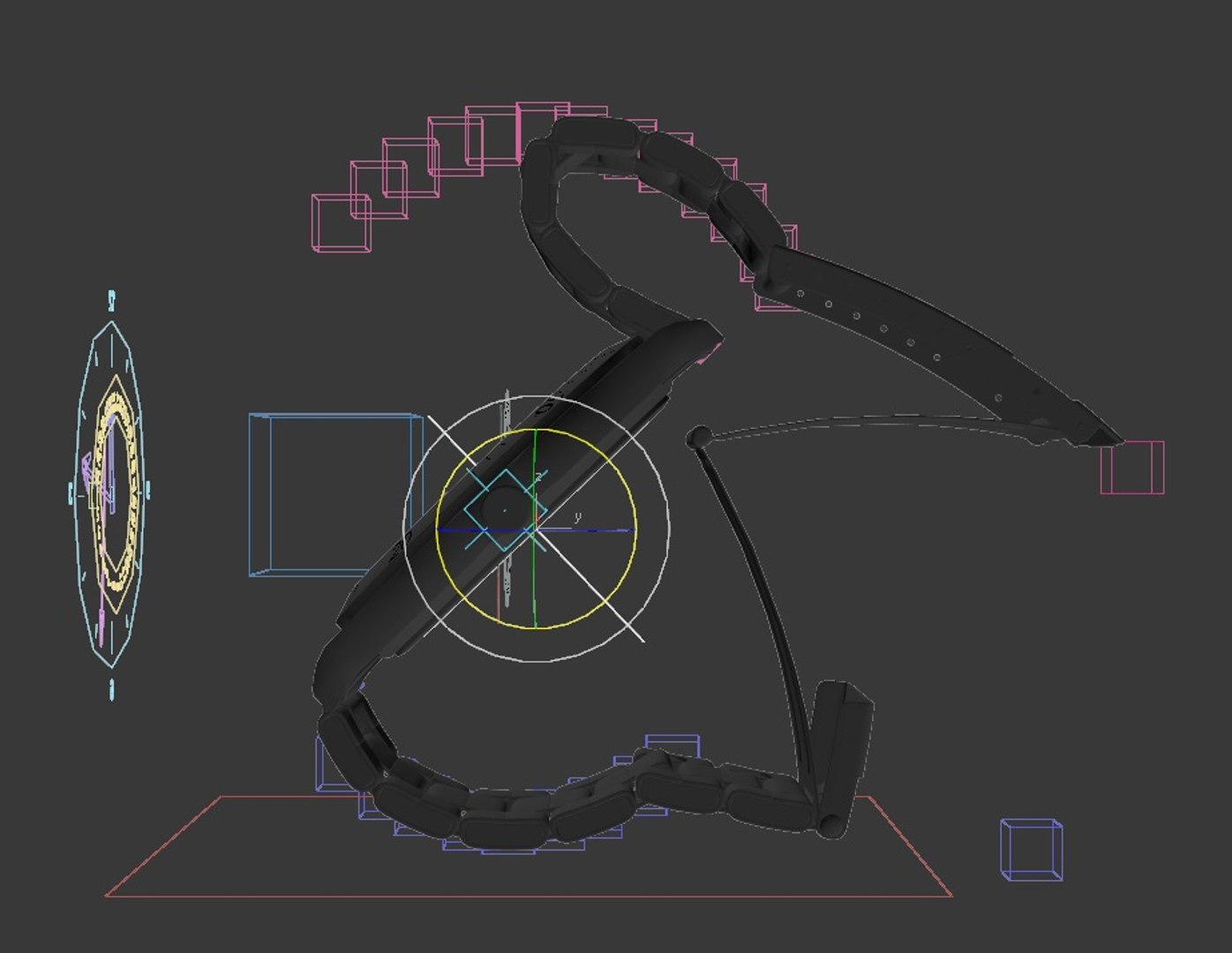 3D Watch Stainless Steel Model - TurboSquid 1552642