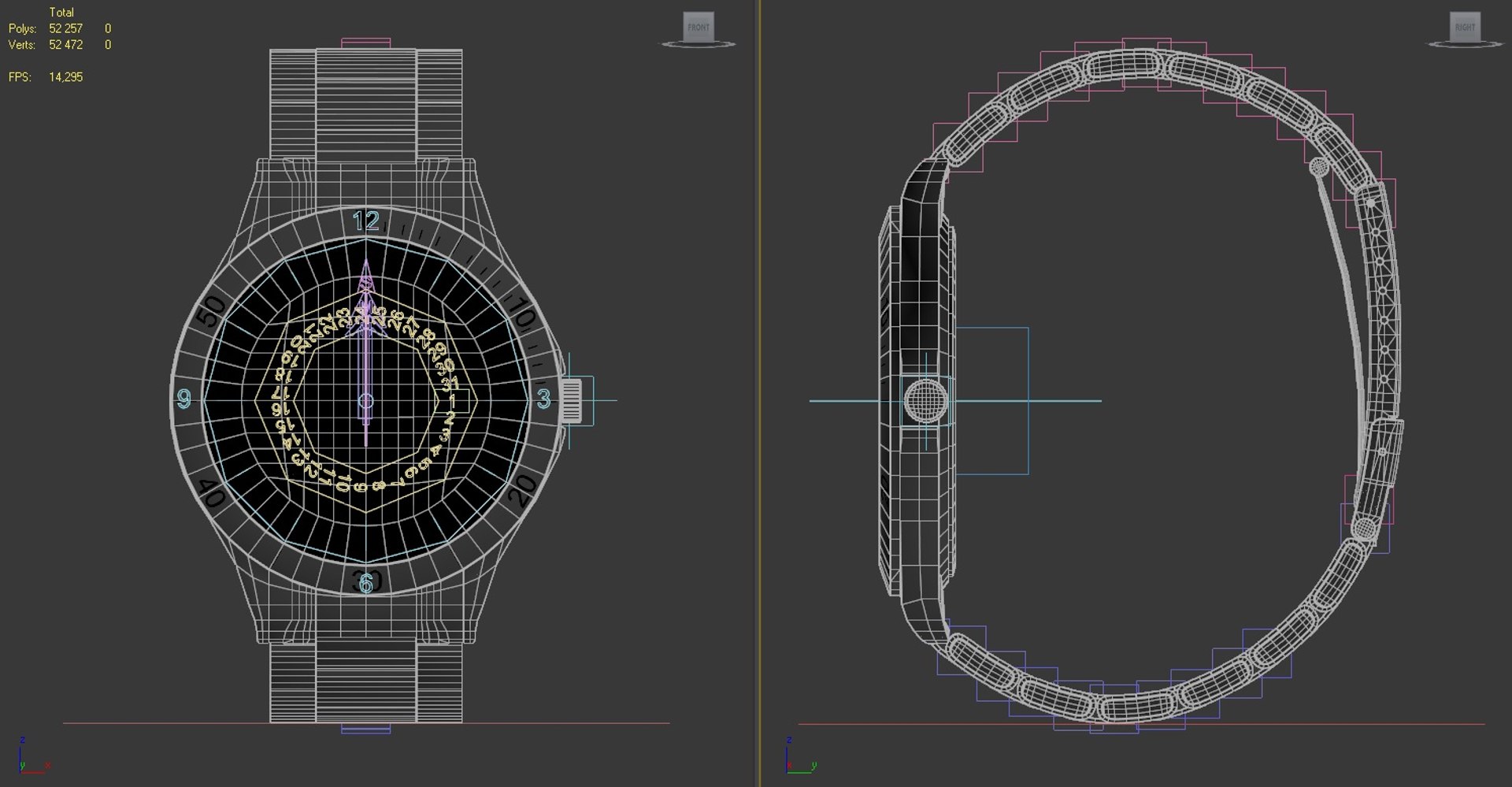 3D Watch Stainless Steel Model - TurboSquid 1552642