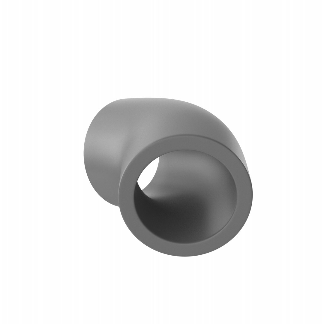 3D 45 Degree Plastic Pipe - TurboSquid 1971868