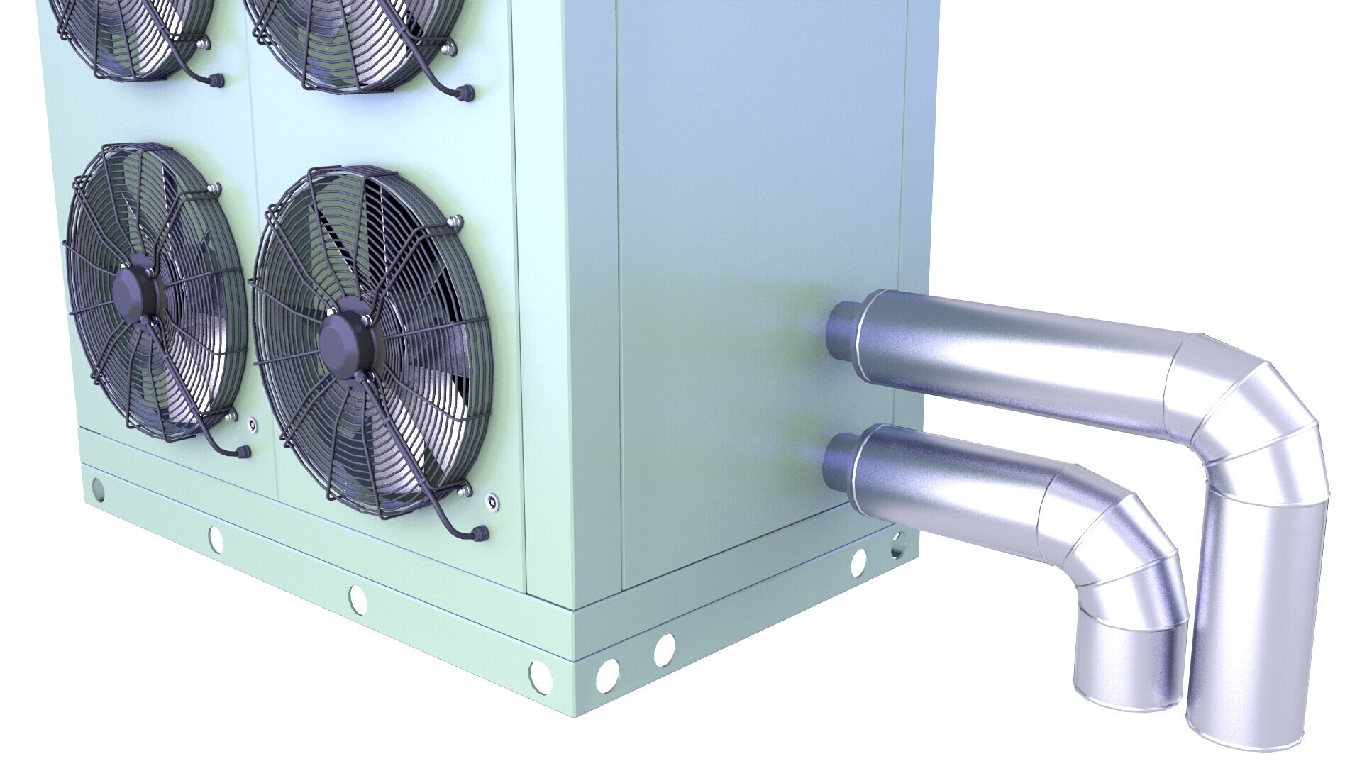 Rooftop HVAC Equipment MP V7 3D - TurboSquid 2412878