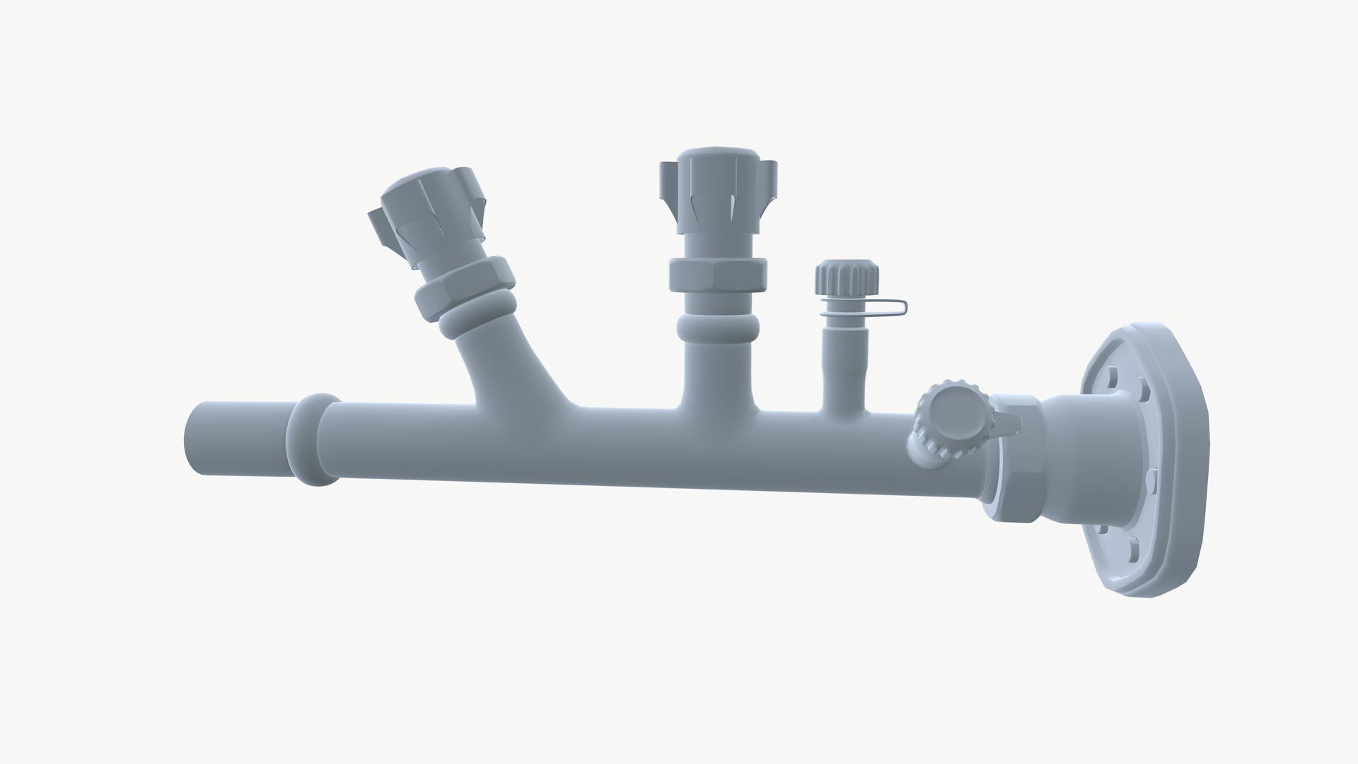 3D Model Metal Pipe - TurboSquid 2352694