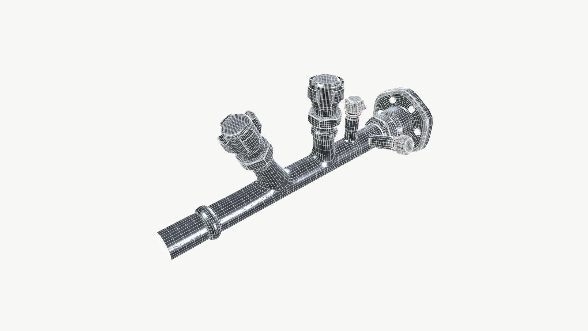 3D Model Metal Pipe - TurboSquid 2352694