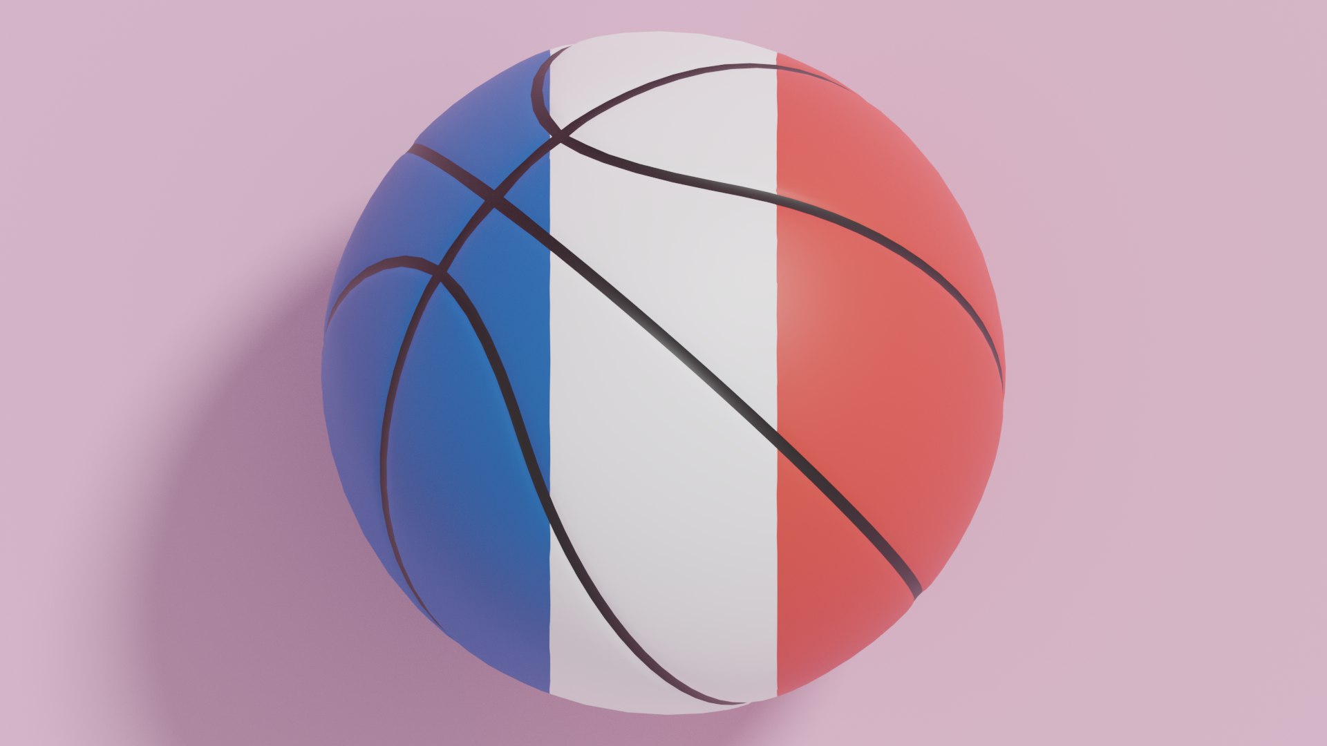 Flag Basketball Ball Collection 1 3D Model - TurboSquid 1878056