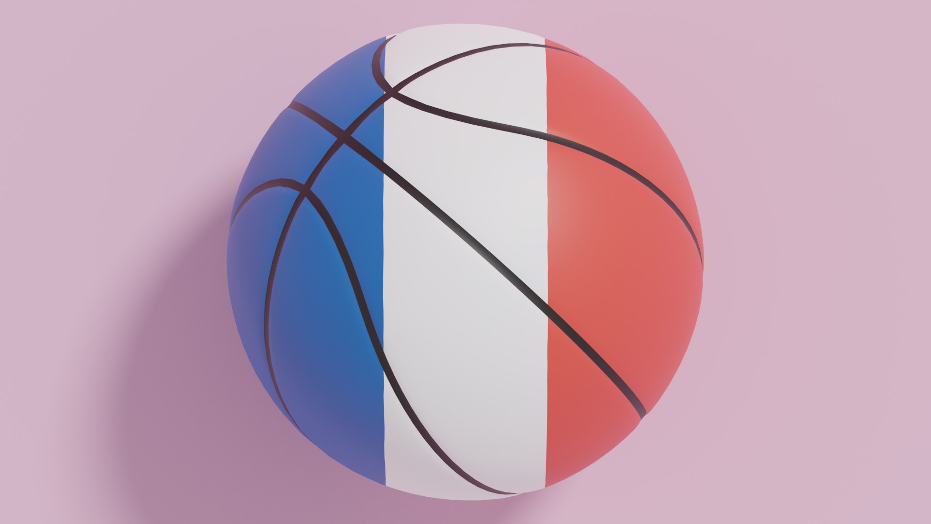 Flag Basketball Ball Collection 1 3D Model - TurboSquid 1878056