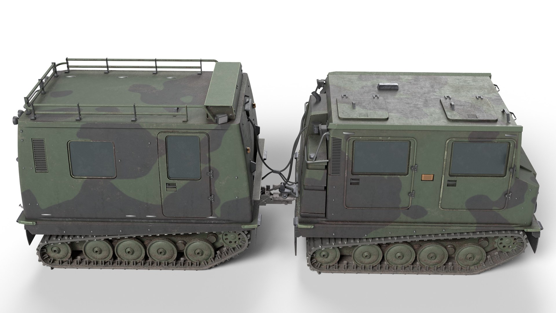 Bandvagn 206 Tracked Terrain Carrier Model - TurboSquid 2241191