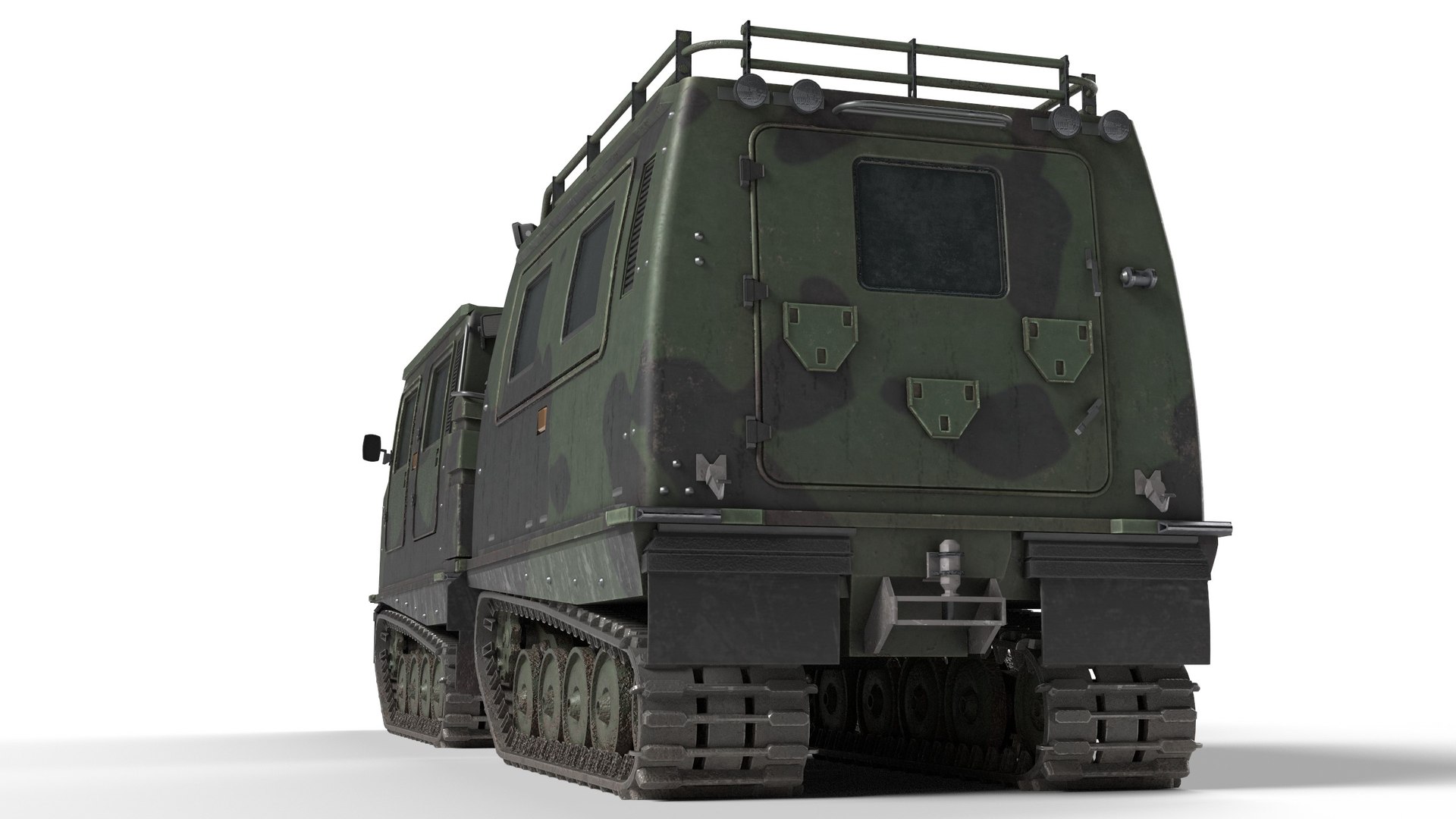 Bandvagn 206 Tracked Terrain Carrier Model - TurboSquid 2241191