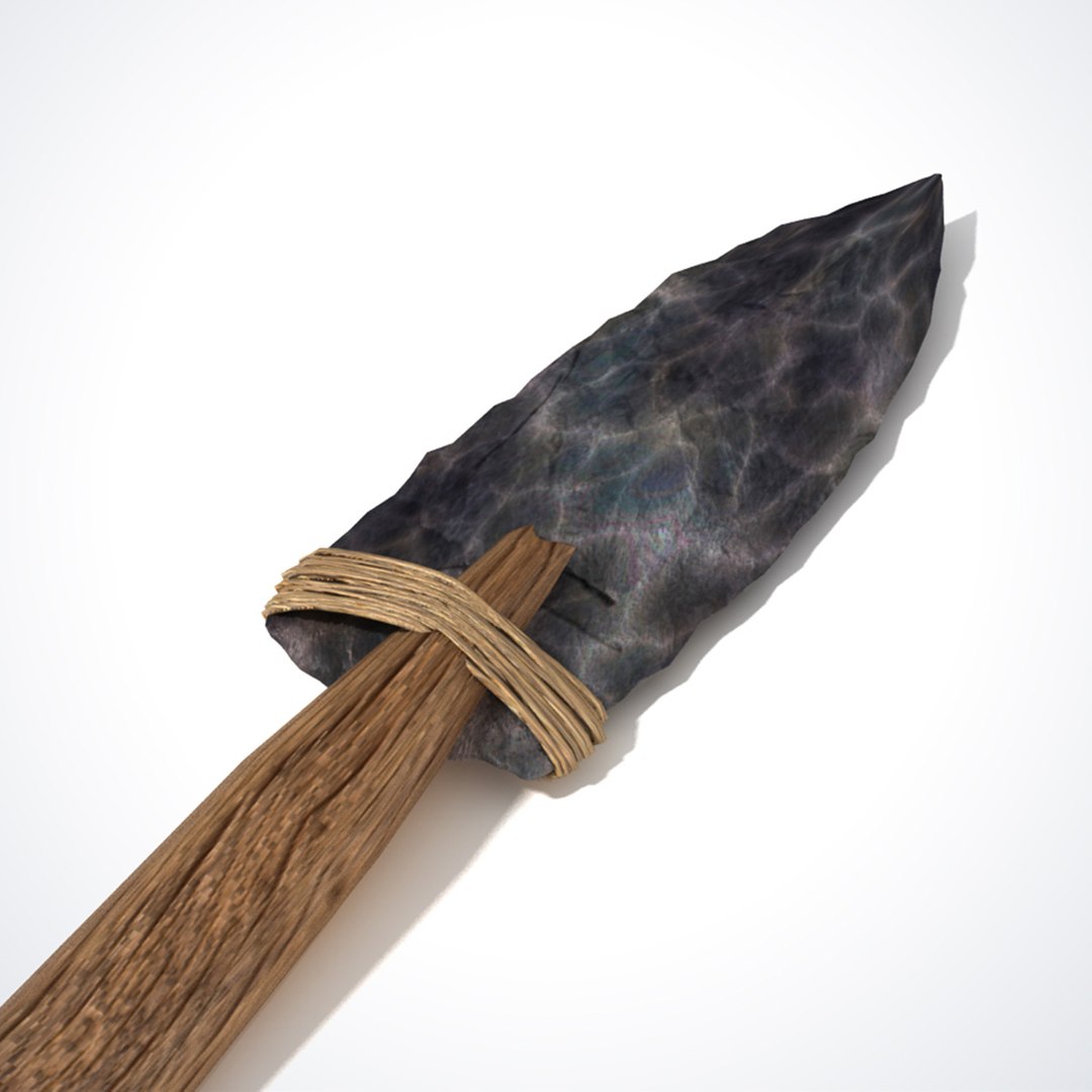 3D Primitive Spear model - TurboSquid 1757080