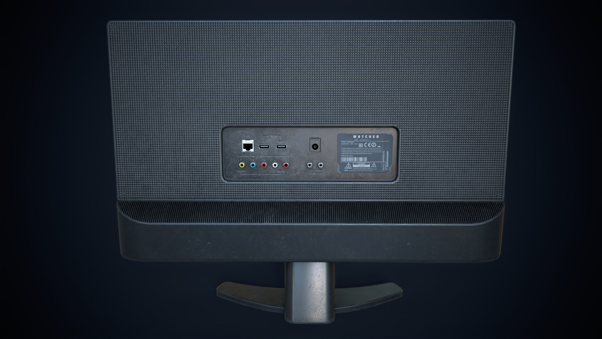 3D Modern TV Model - TurboSquid 2041003