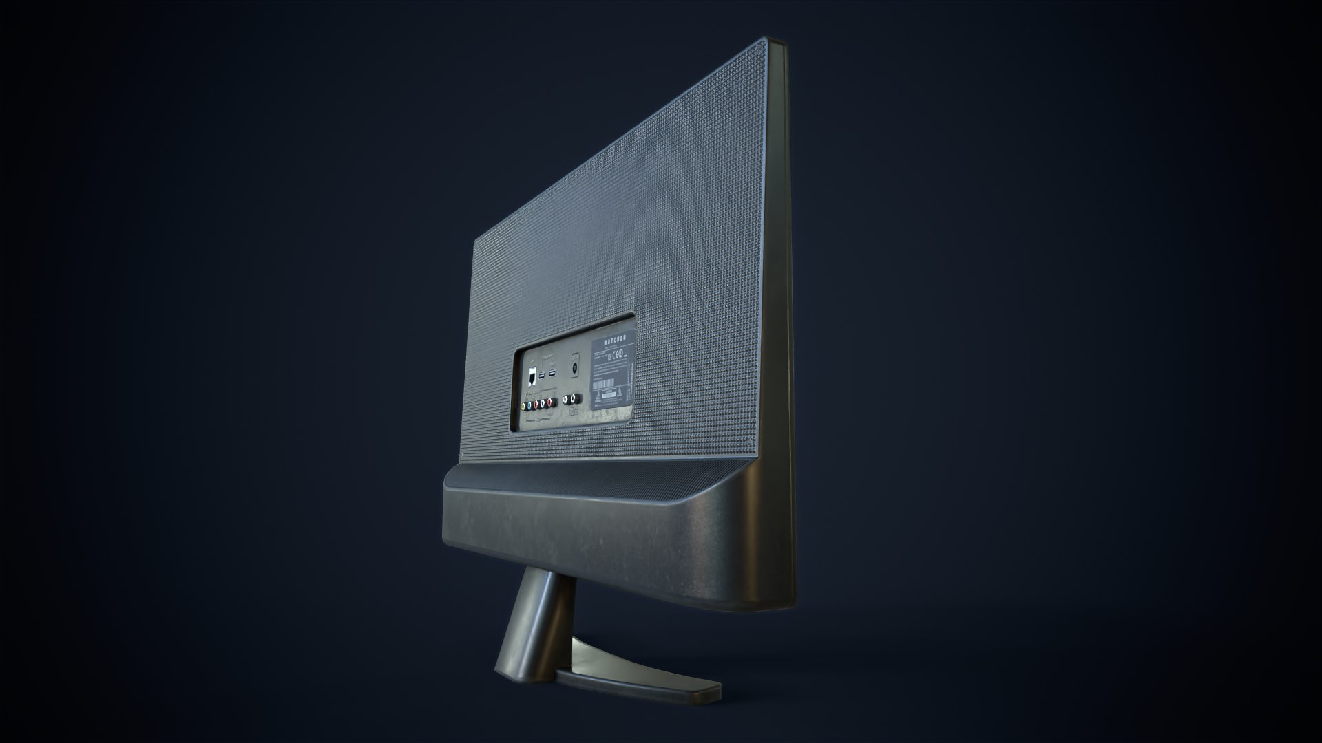 3D Modern TV Model - TurboSquid 2041003