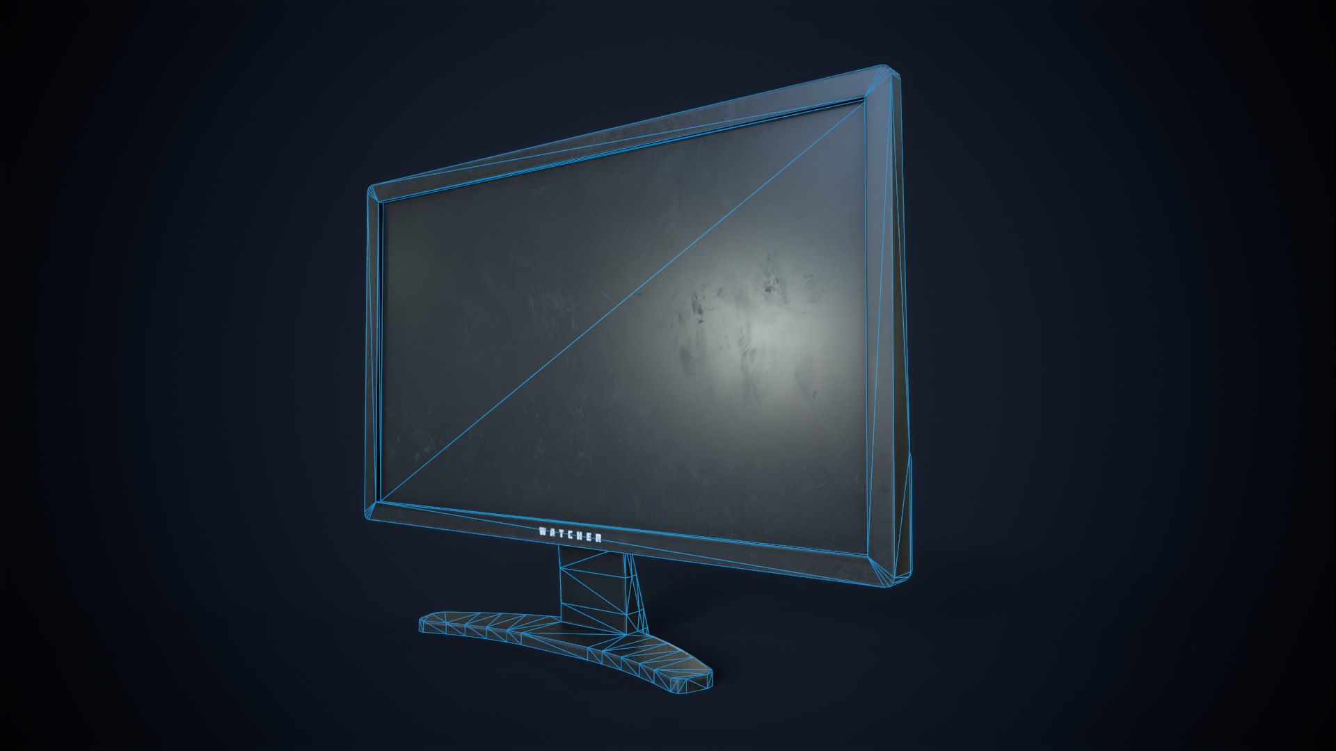3D Modern TV Model - TurboSquid 2041003