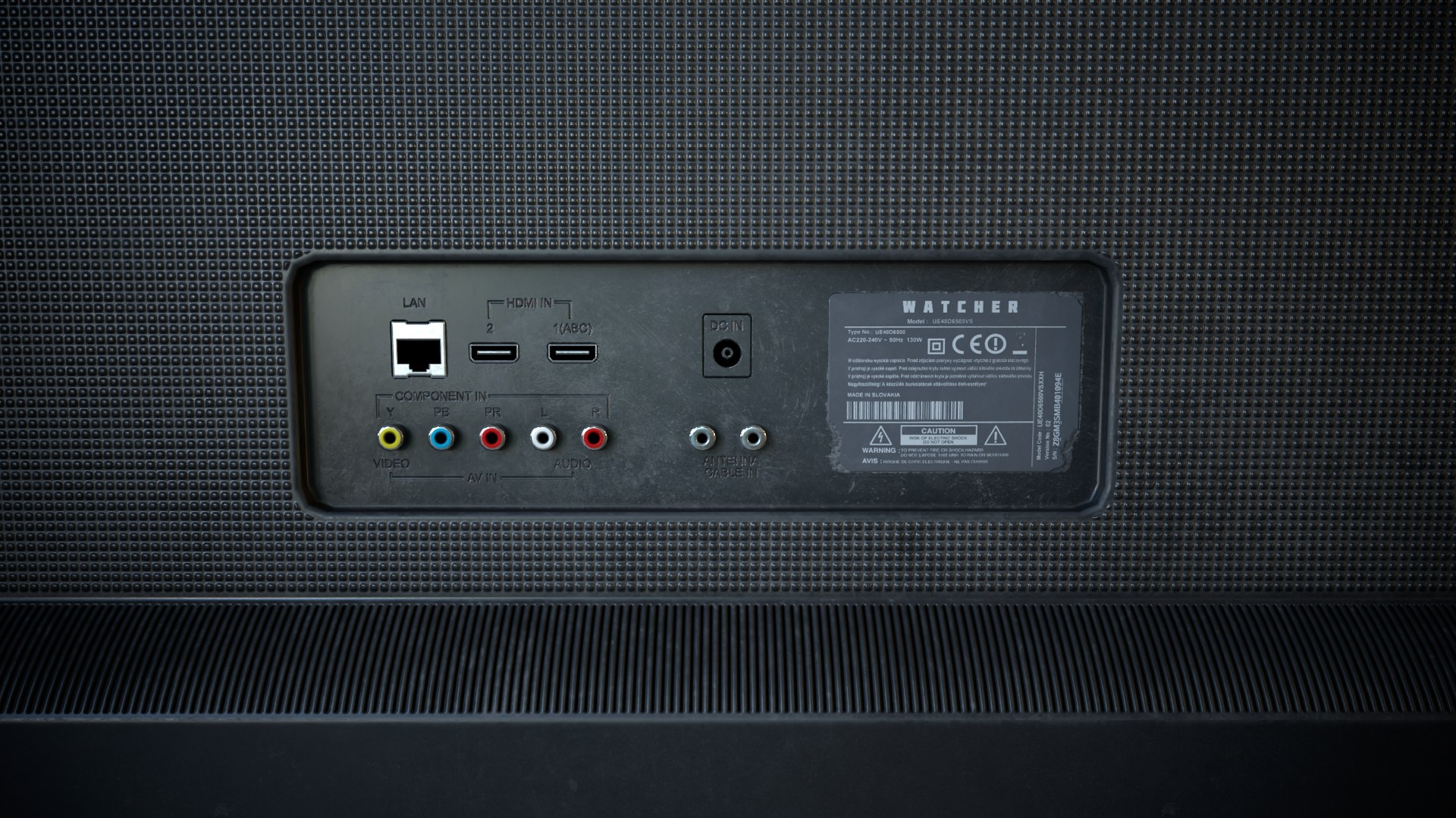 3D Modern TV Model - TurboSquid 2041003