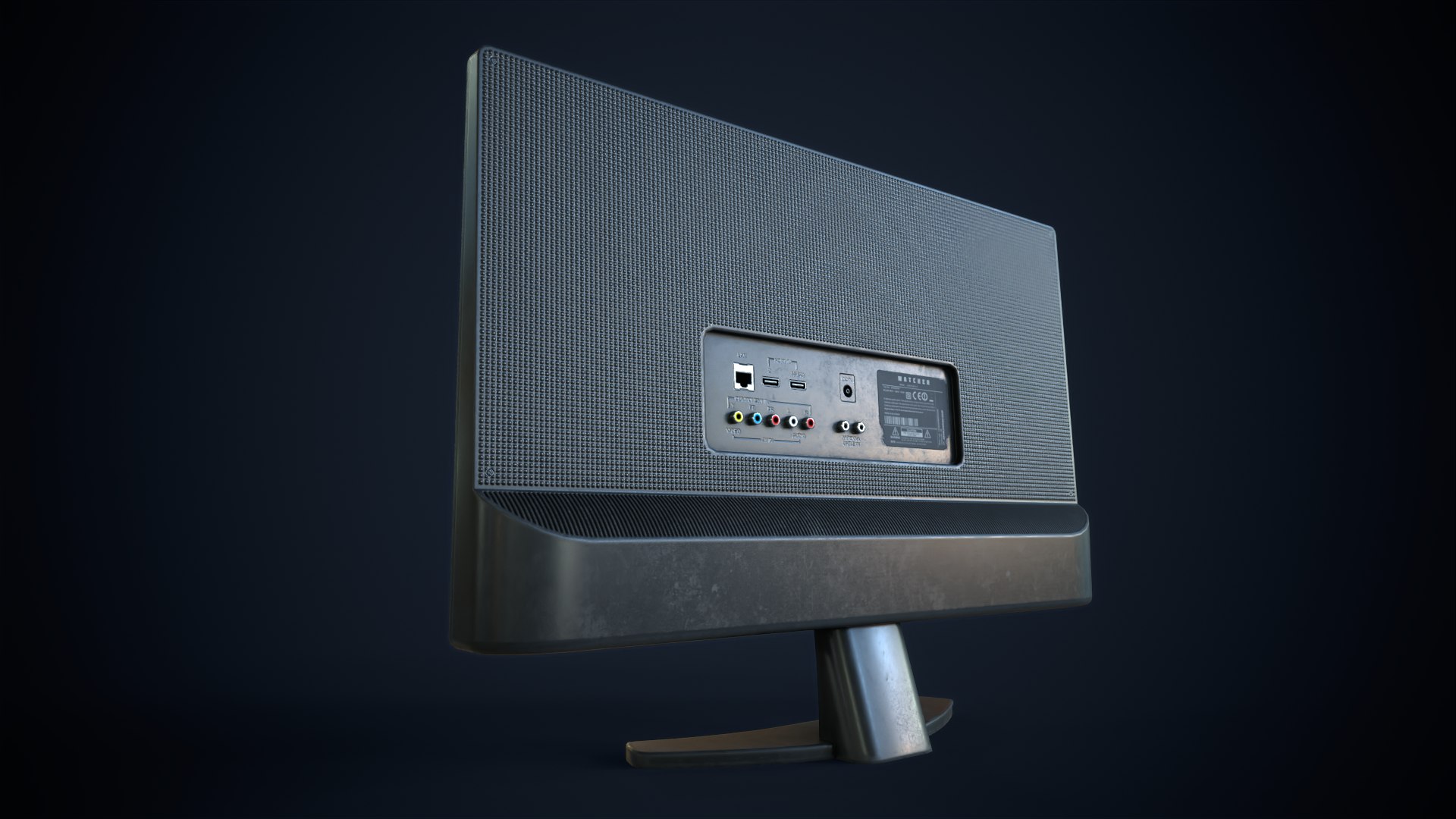 3D Modern TV Model - TurboSquid 2041003