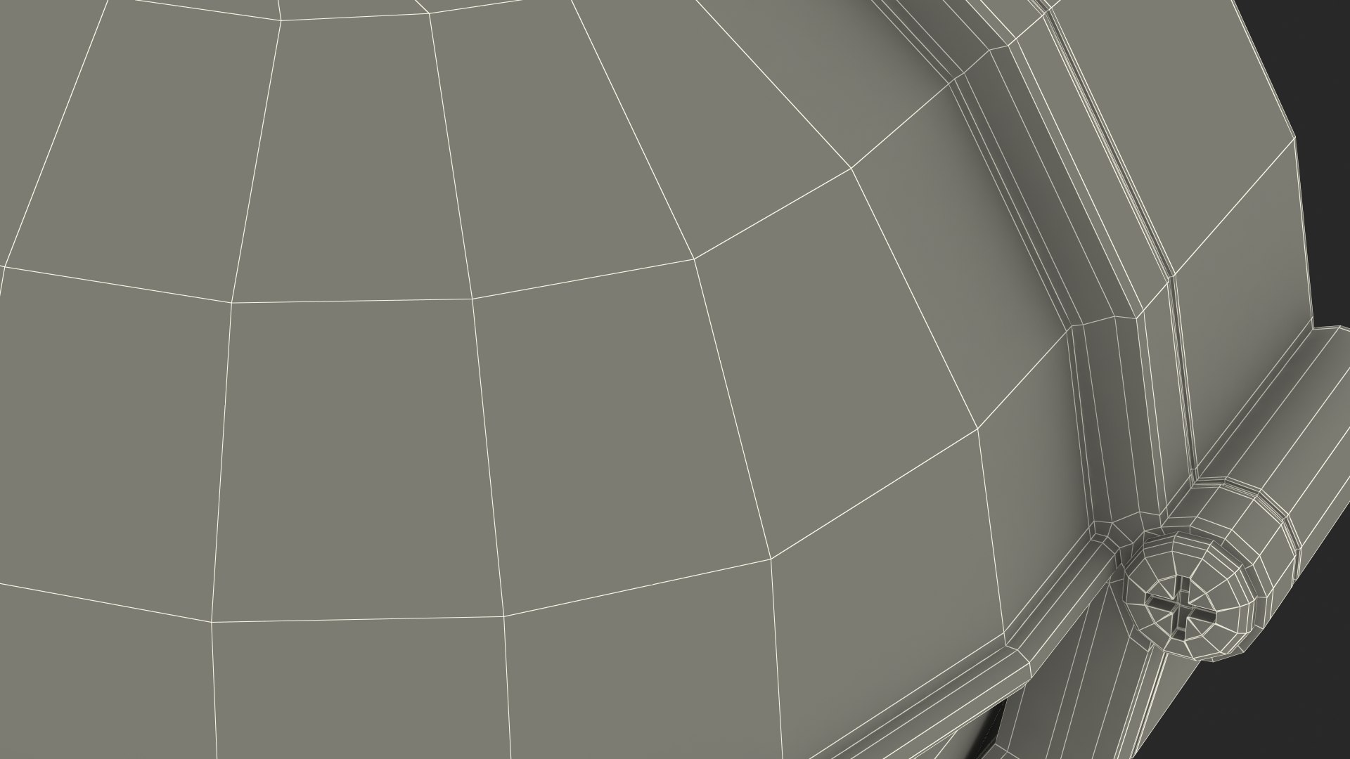 3D model Oval Eyelid Bulkhead Light Switched on - TurboSquid 1978395