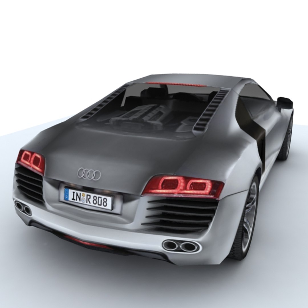audi r8 games viz 3d max