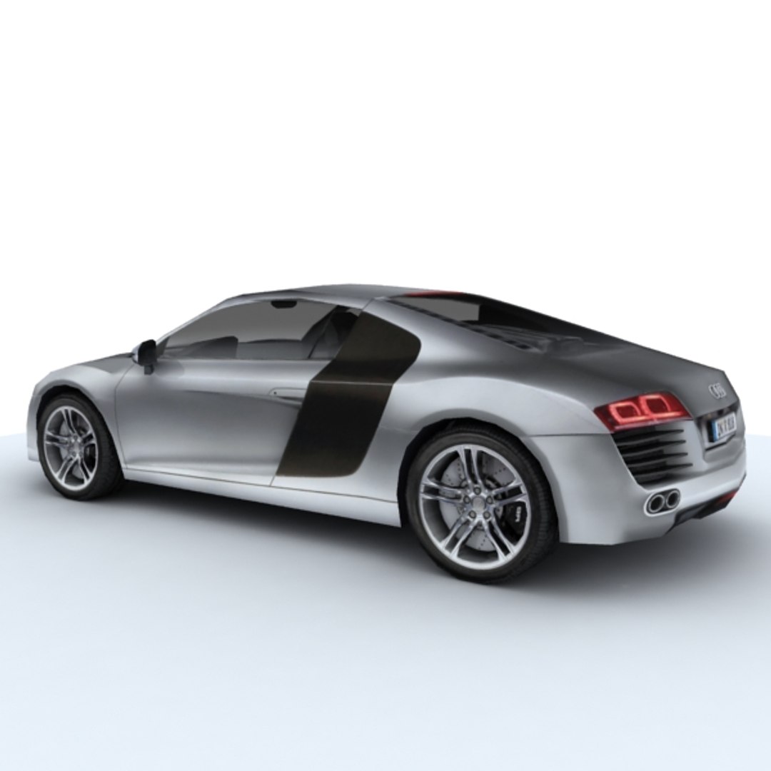 audi r8 games viz 3d max